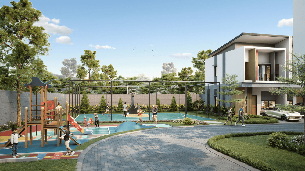 Rumah di BSD City dengan Playground Eksklusif, Cocok untuk Keluarga