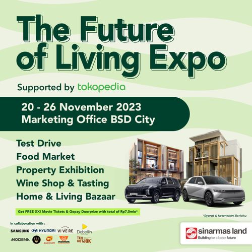 Sinar Mas Land dan Tokopedia Hadirkan The Future of Living Expo